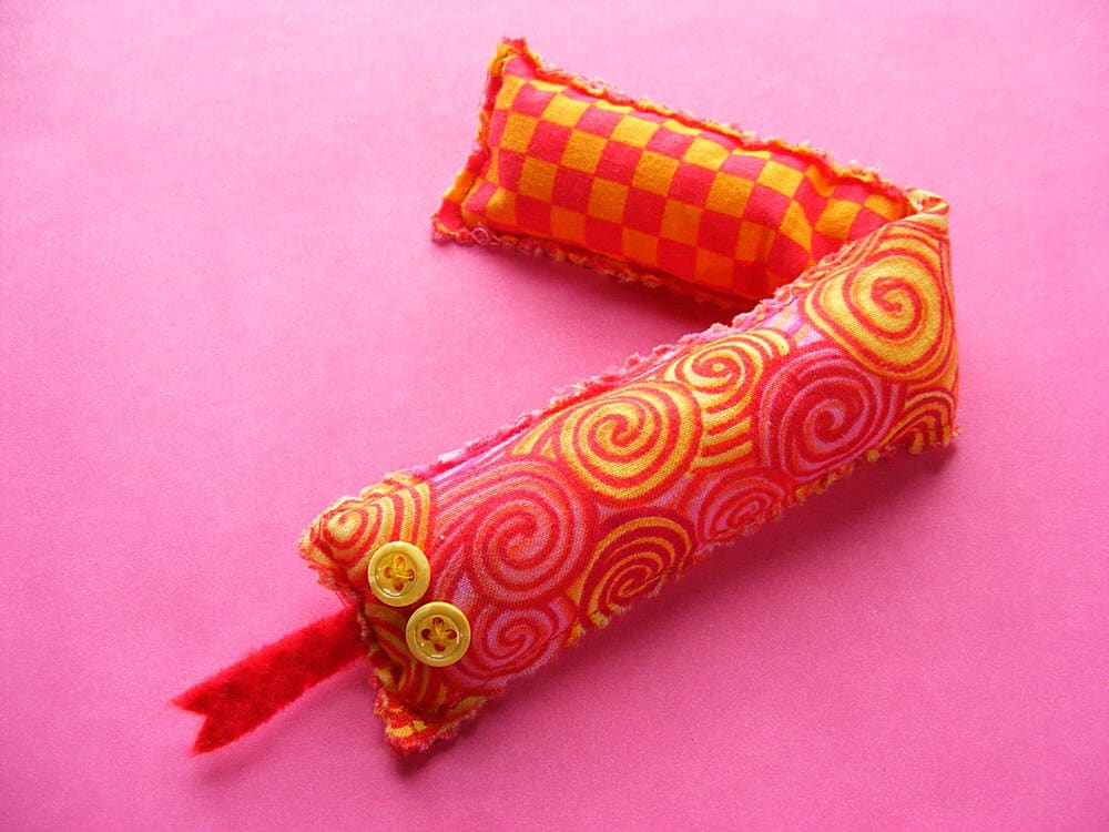 Toy Snakes – free beginner sewing pattern - Shiny Happy World