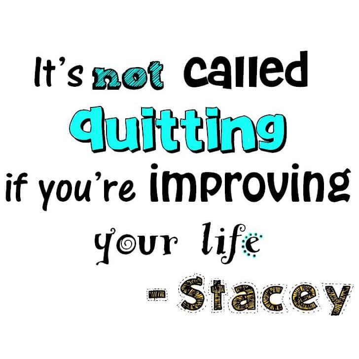 The Zen of Quitting - Shiny Happy World