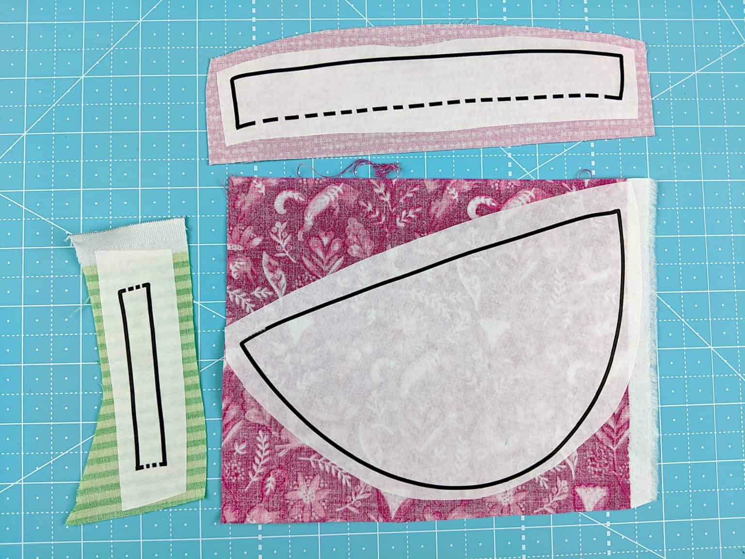 Free Pretty Posy Applique Pattern - Shiny Happy World