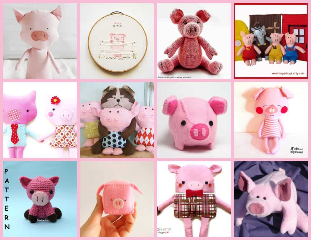 This Little Piggy - Other People's Patterns | Shiny Happy World