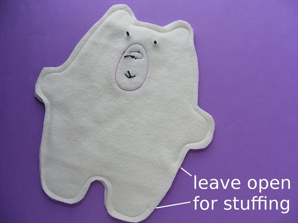 Warren the Charity Bear - a free teddy bear pattern | Shiny Happy World