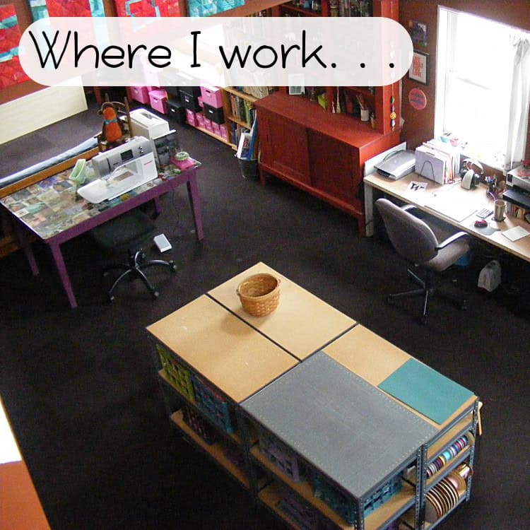 How to Declutter a Craft Room - Shiny Happy World