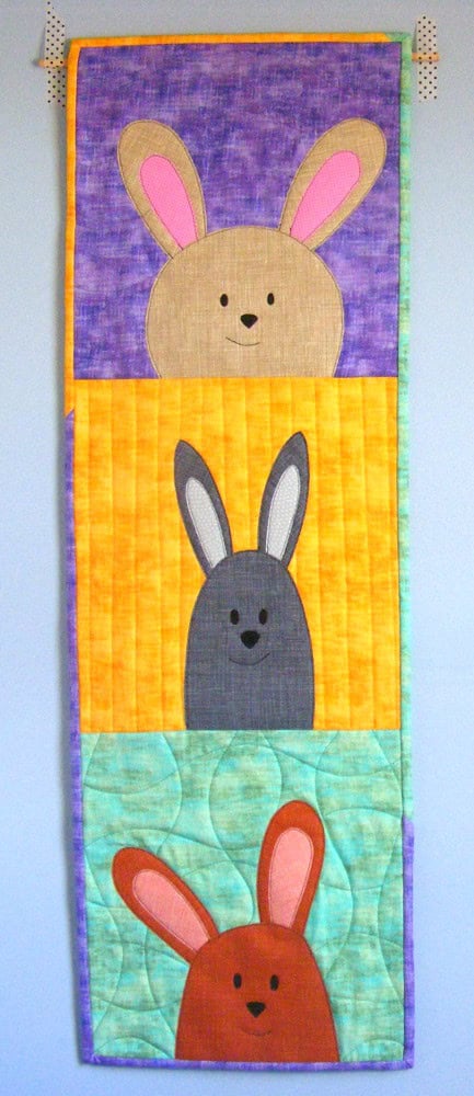 Free Bunny Applique Pattern with Fun Mix & Match Parts | Shiny Happy World