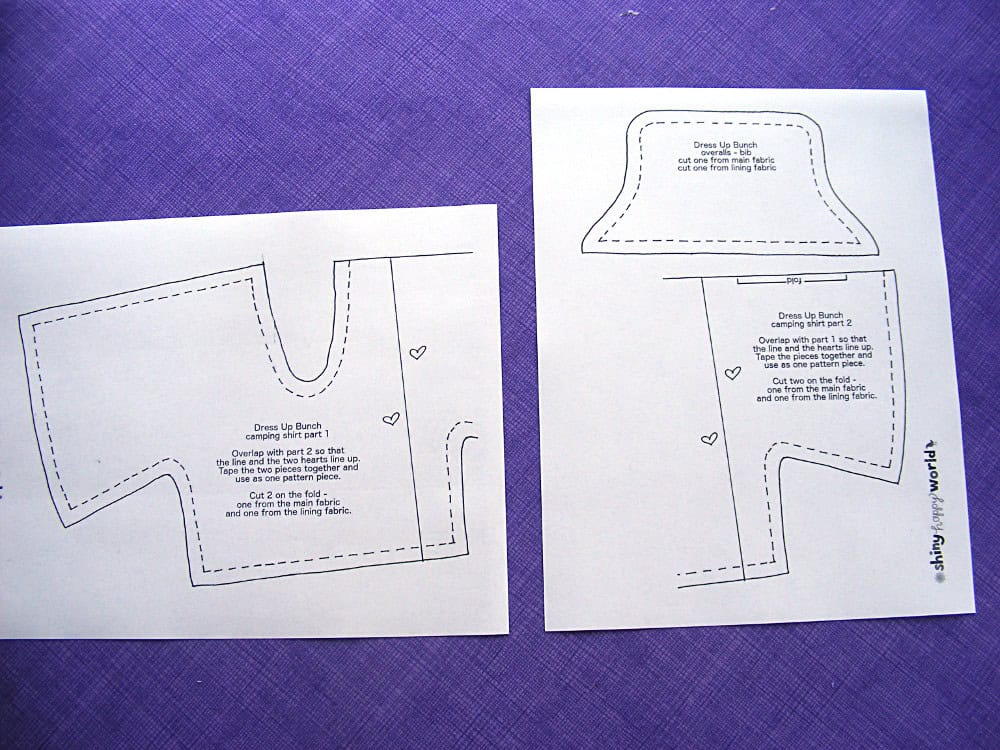 How to Match and Join Pattern Pieces - Shiny Happy World