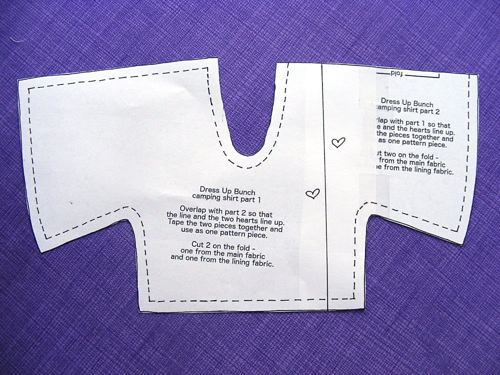 How to Match and Join Pattern Pieces - Shiny Happy World