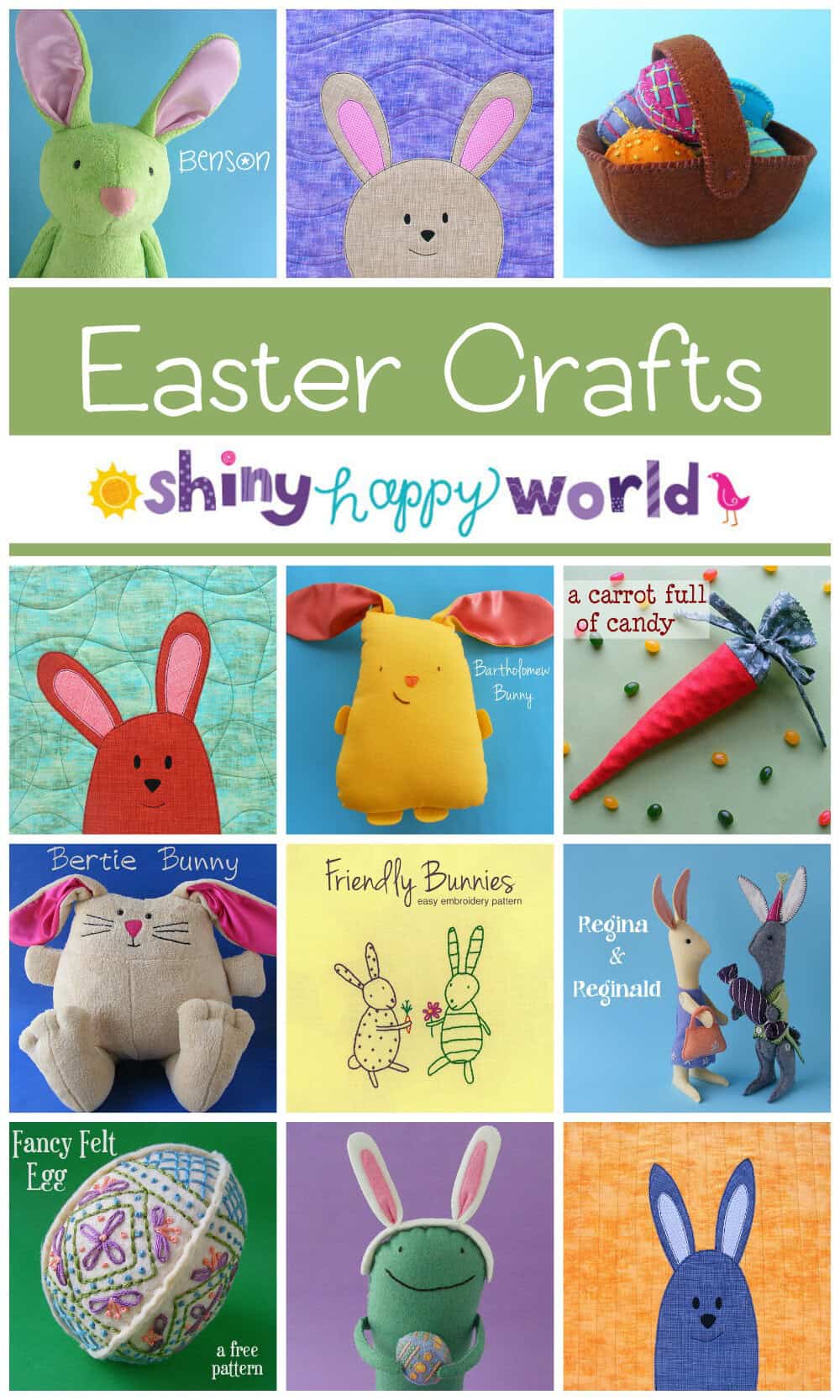 Easter Crafts You Can Make – Sewing, Quilting and Embroidery Patterns ...