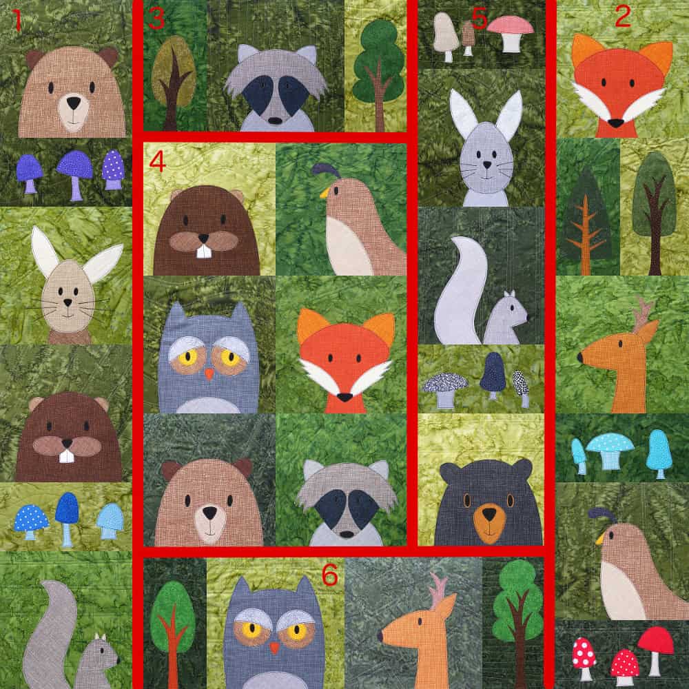 Play with Your Quilt Layouts - Multiple Possibilities for One Quilt Pattern