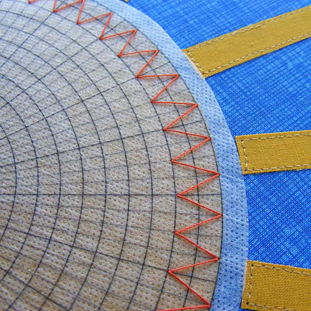 Here Comes the Sun! An Embroidered Mandala Sun :-) - Shiny Happy World