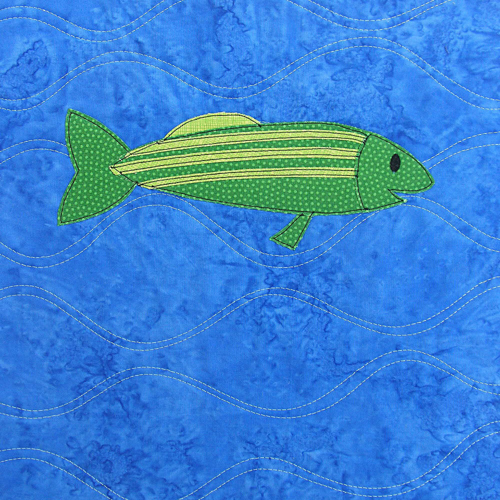 Fish Quilt Step 2 – Choosing Fabric - Shiny Happy World