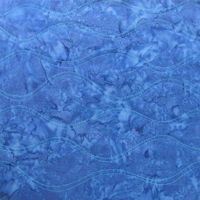 Fish Quilt Step 1 – Quilting the Background Blocks - Shiny Happy World