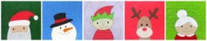 Jolly the Elf – a Free Christmas Applique Pattern - Shiny Happy World