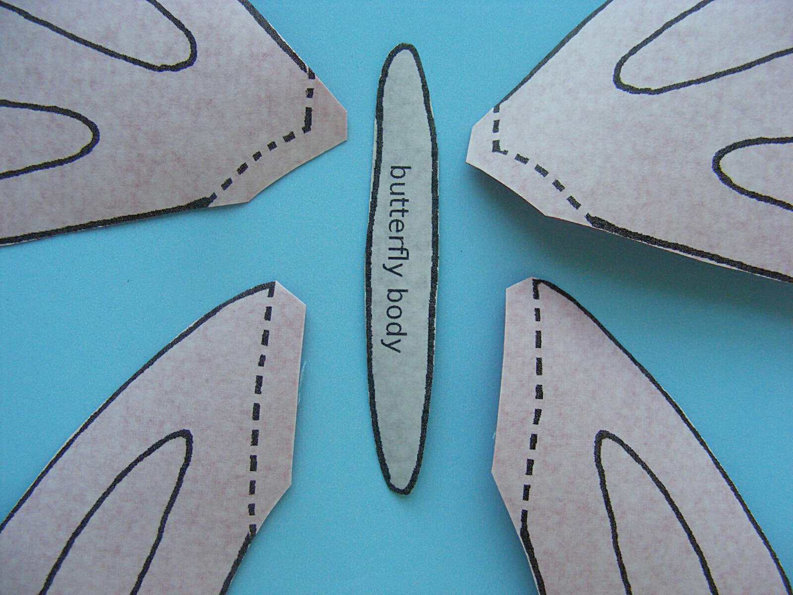 Free Butterfly Applique Pattern - Shiny Happy World