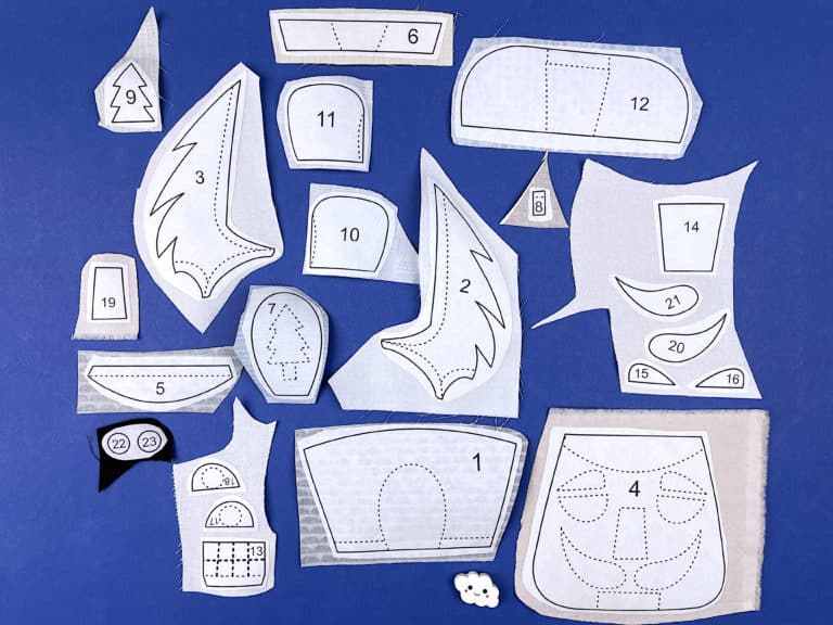 Free Nutcracker Applique Pattern - Shiny Happy World