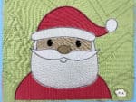 Free Santa Applique Pattern - Shiny Happy World