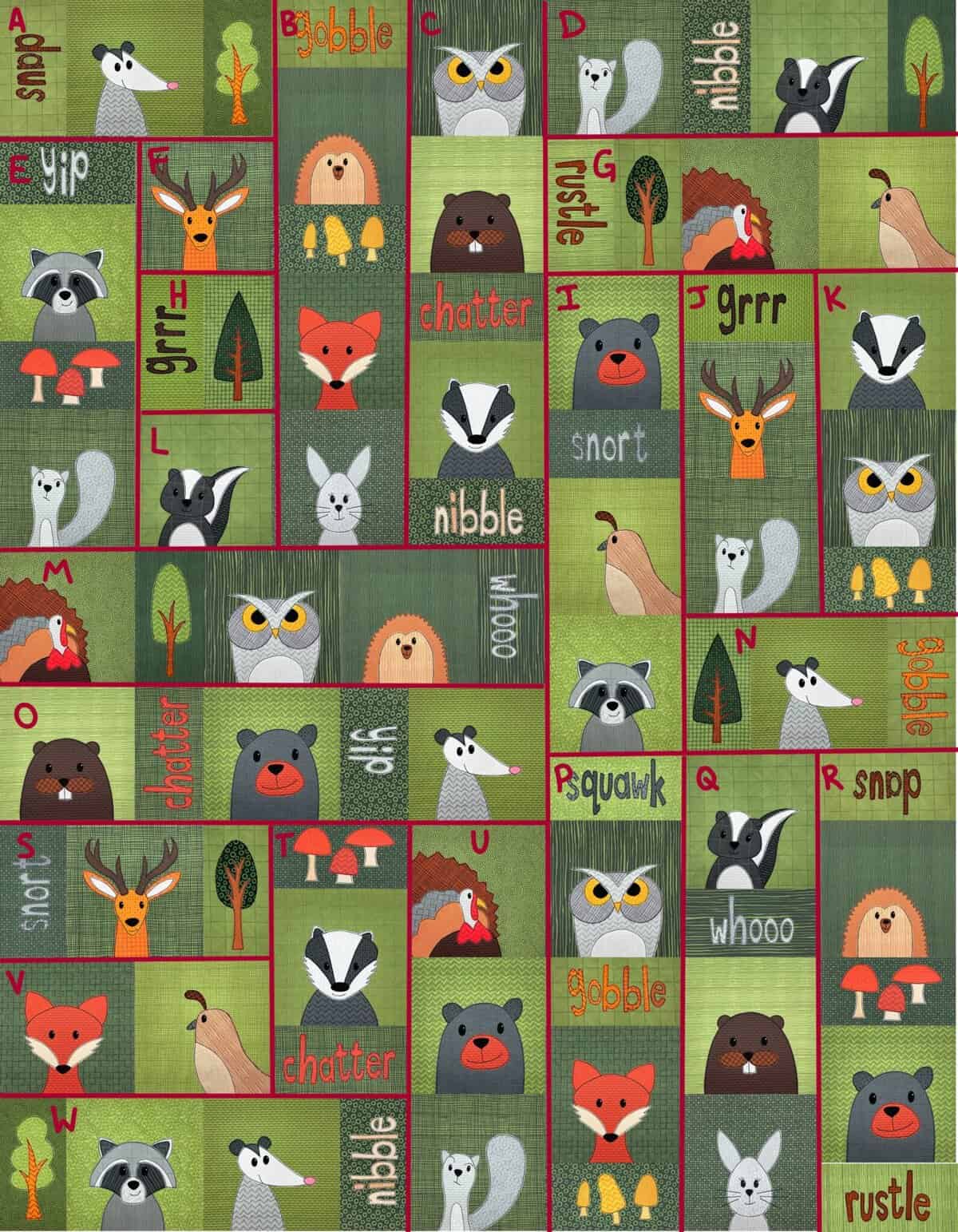 How to Make a Quilt with an Alternate Grid - Shiny Happy World