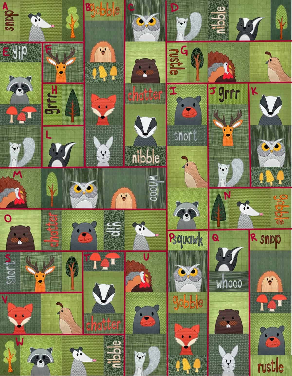 How to Make a Quilt with an Alternate Grid - Shiny Happy World