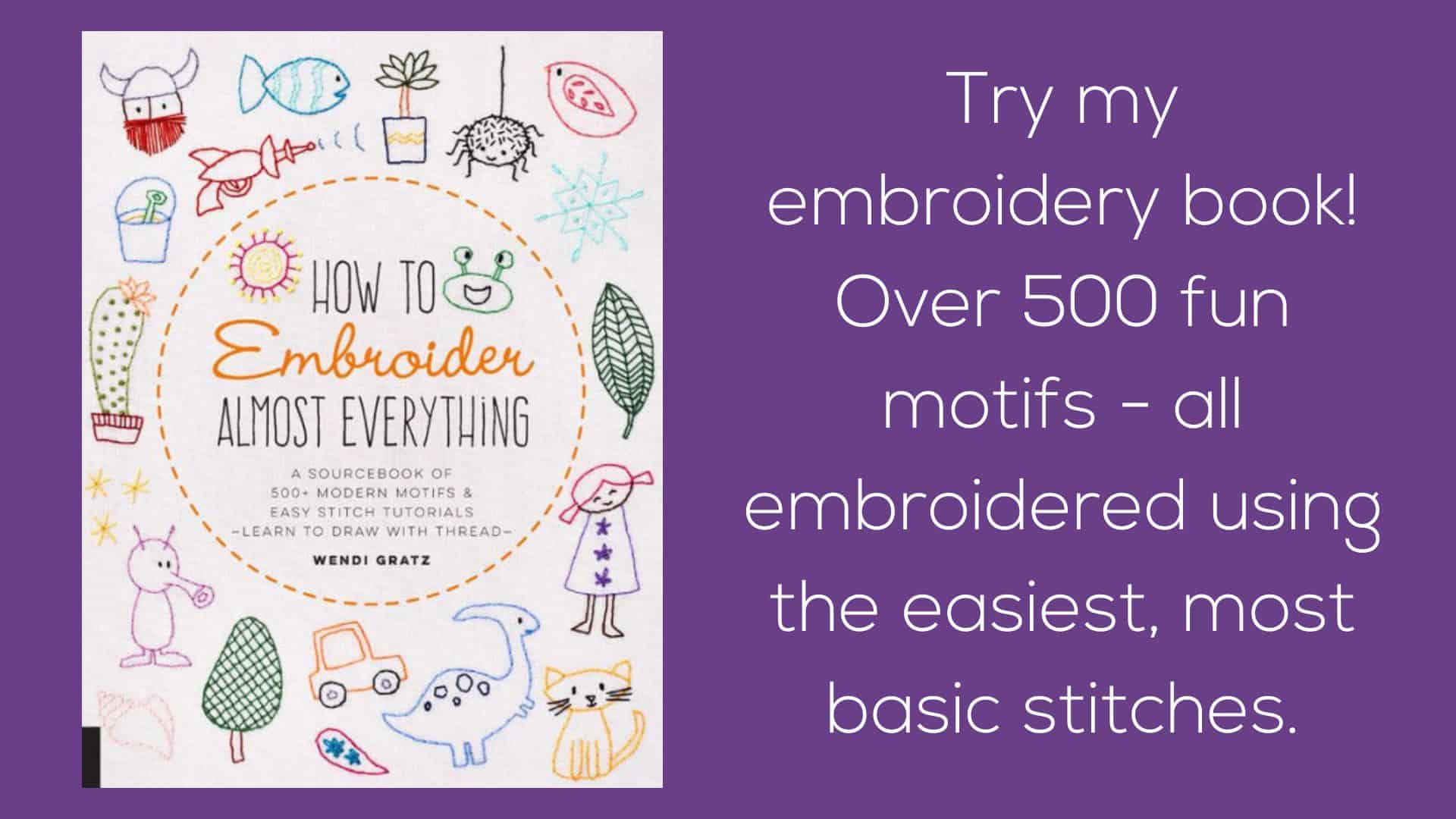 How to Start Your Embroidery Without Knots – video - Shiny Happy World
