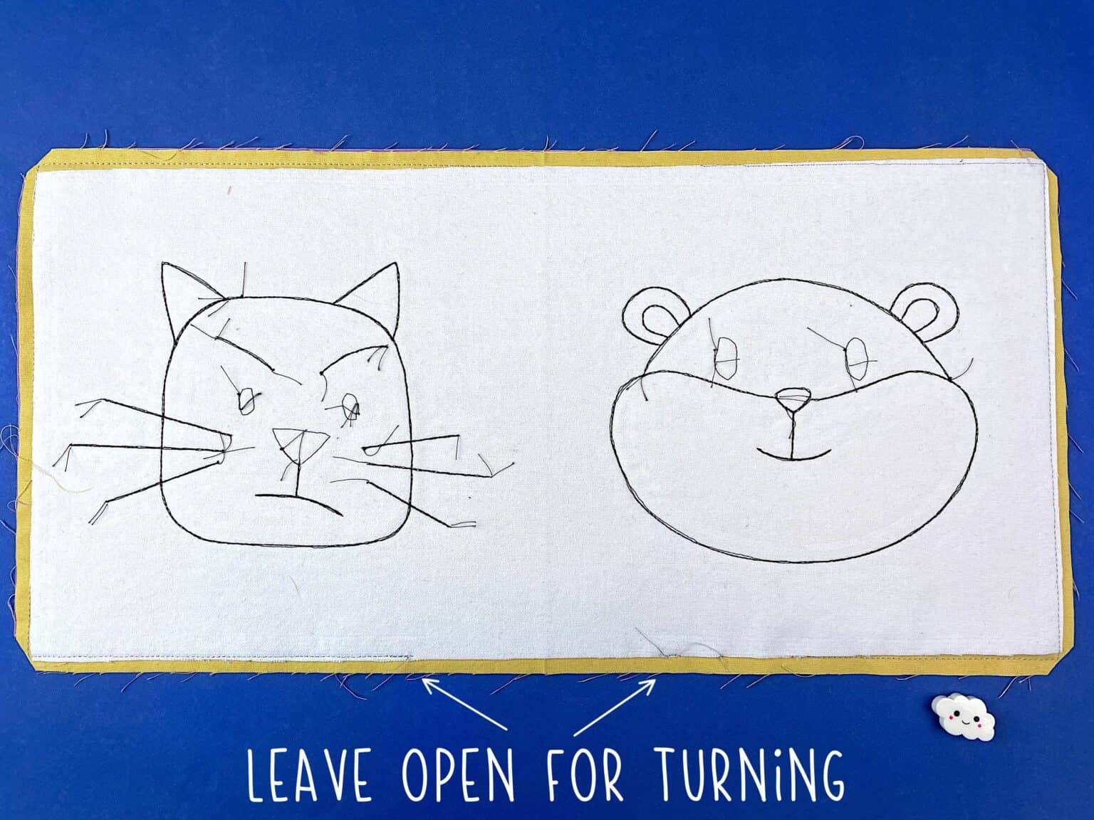 How to Make a Cloth Book - Shiny Happy World